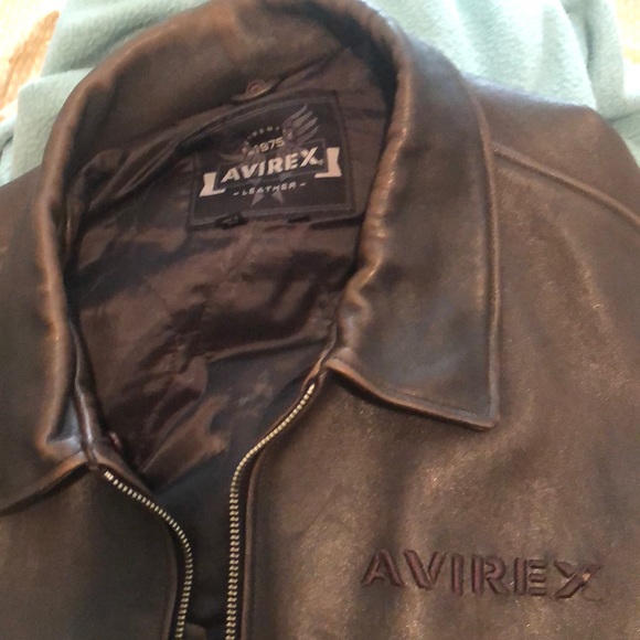 Avirex | Jackets & Coats | Avirex Leather 3 Quarter Jacket | Poshmark